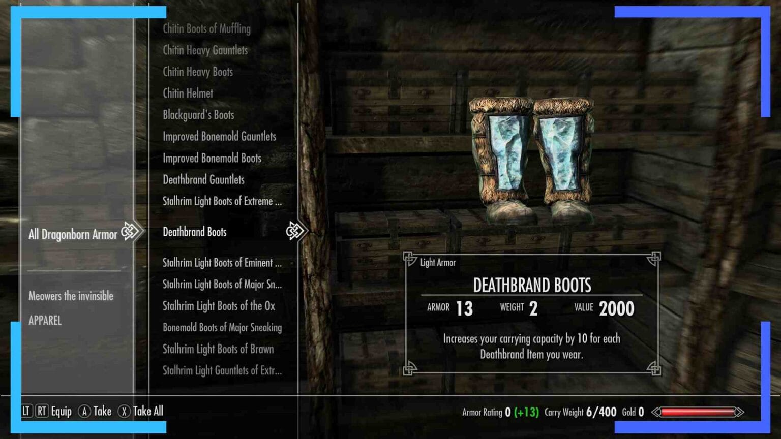 Skyrim Fortify Carry Weight Recipe – QNANCK