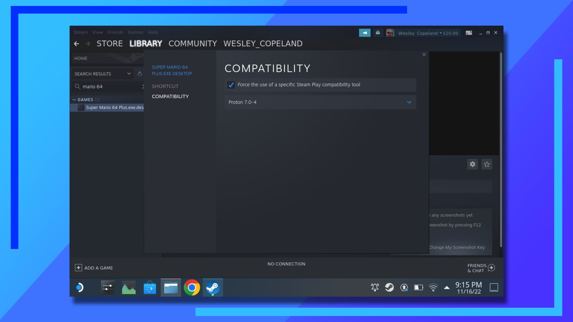 How to Play the Super Mario 64 PC Port on Steam Deck