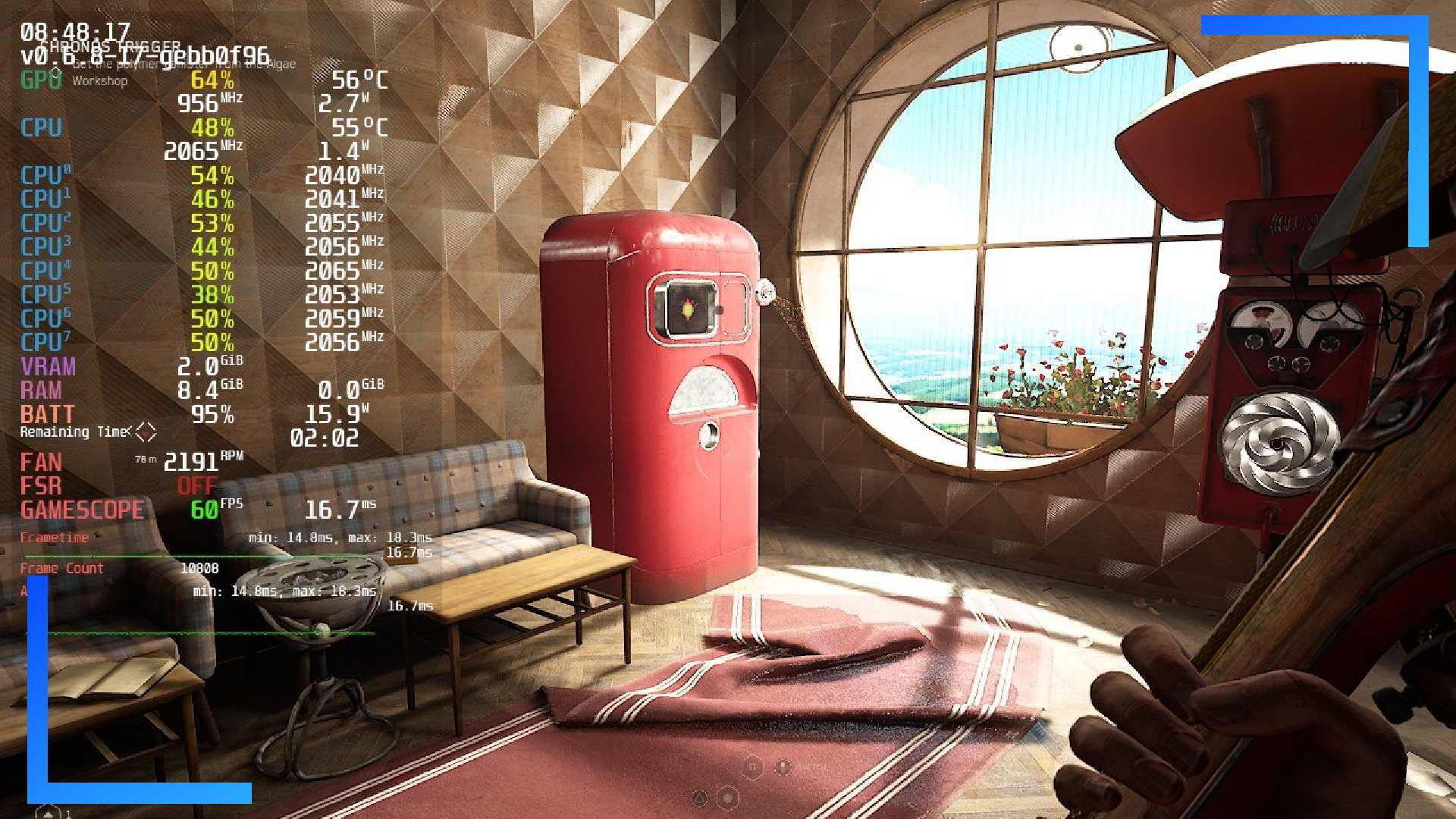 Atomic Heart on Steam Deck Settings and Performance